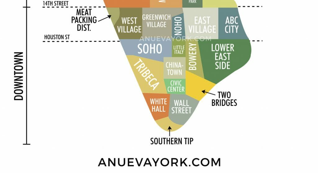 Los barrios de Manhattan - Guía completa con mapas e ideas