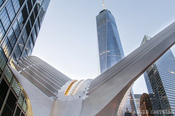 El Oculus, estación y centro comercial en el World Trade Center