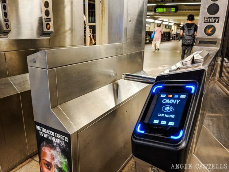 Cómo pagar el metro de Nueva York con OMNY