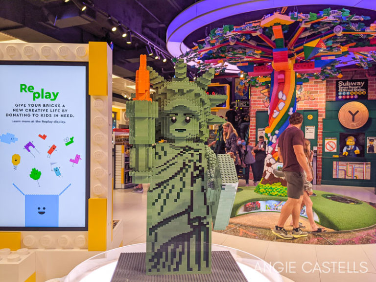 Lego Store, la espectacular tienda de Lego de Nueva York
